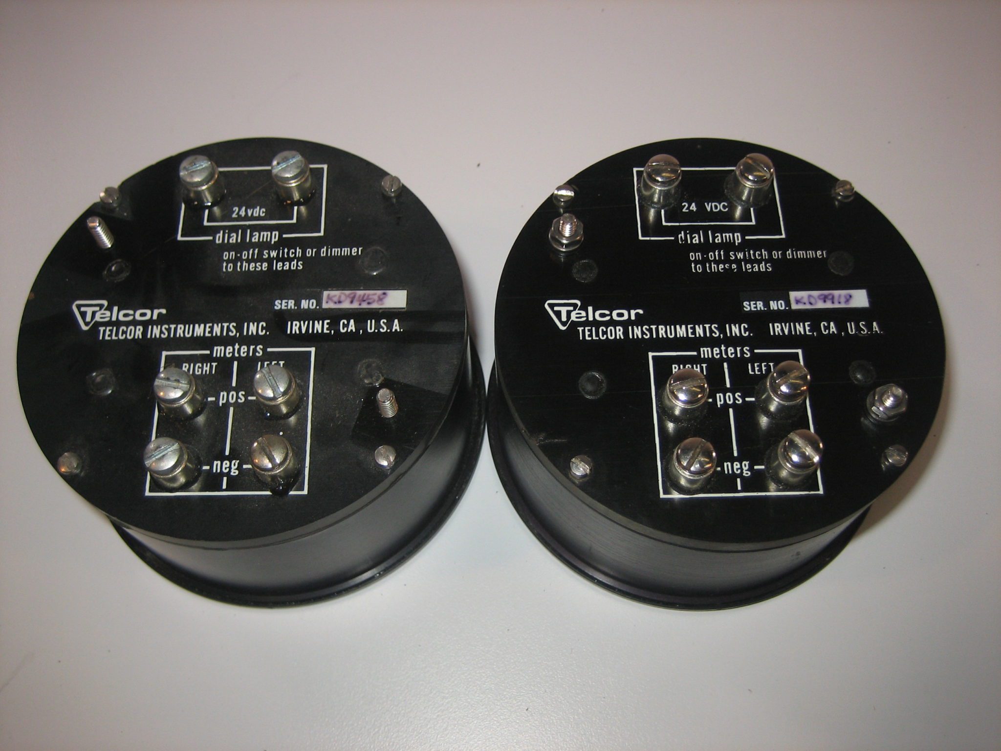 Telcor *LOT OF 2* Exhaust Temp Gauges - 24 volt - Max Marine Electronics