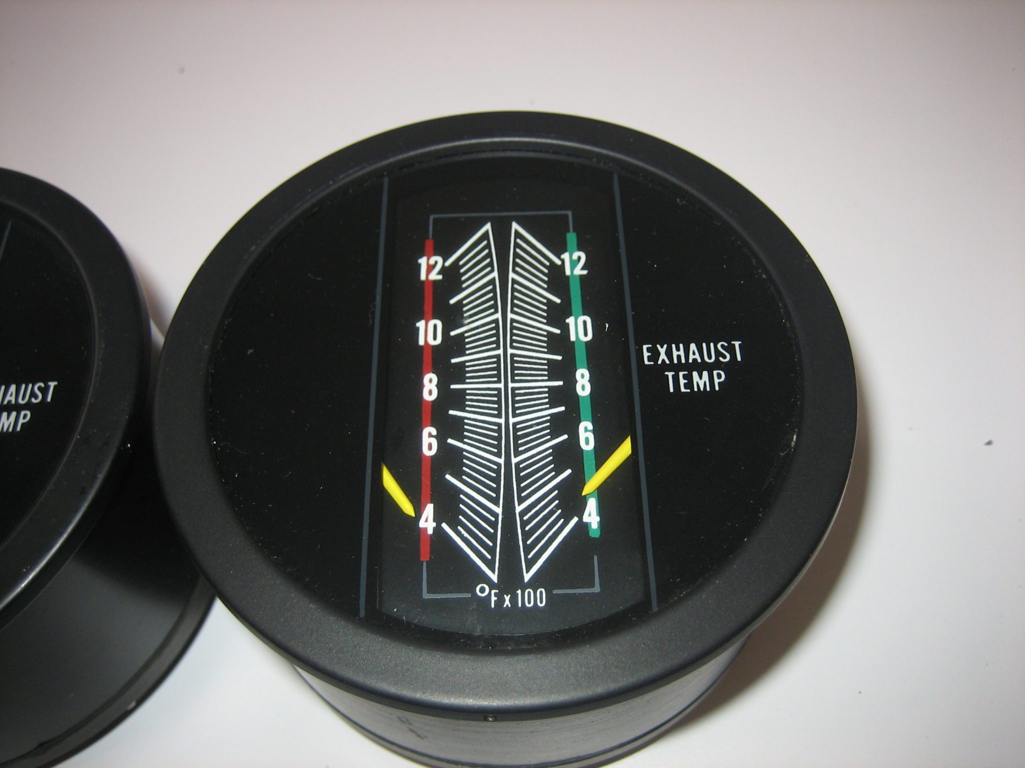 Telcor *LOT OF 2* Exhaust Temp Gauges - 24 volt - Max Marine Electronics