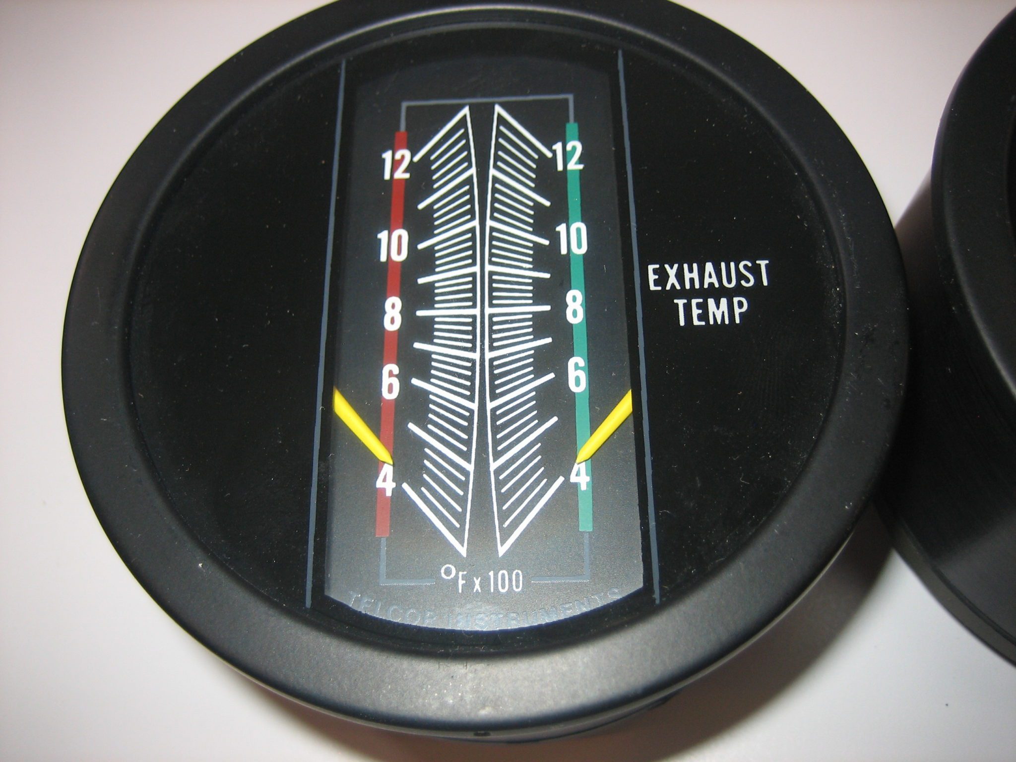 Telcor *LOT OF 2* Exhaust Temp Gauges - 24 volt - Max Marine Electronics