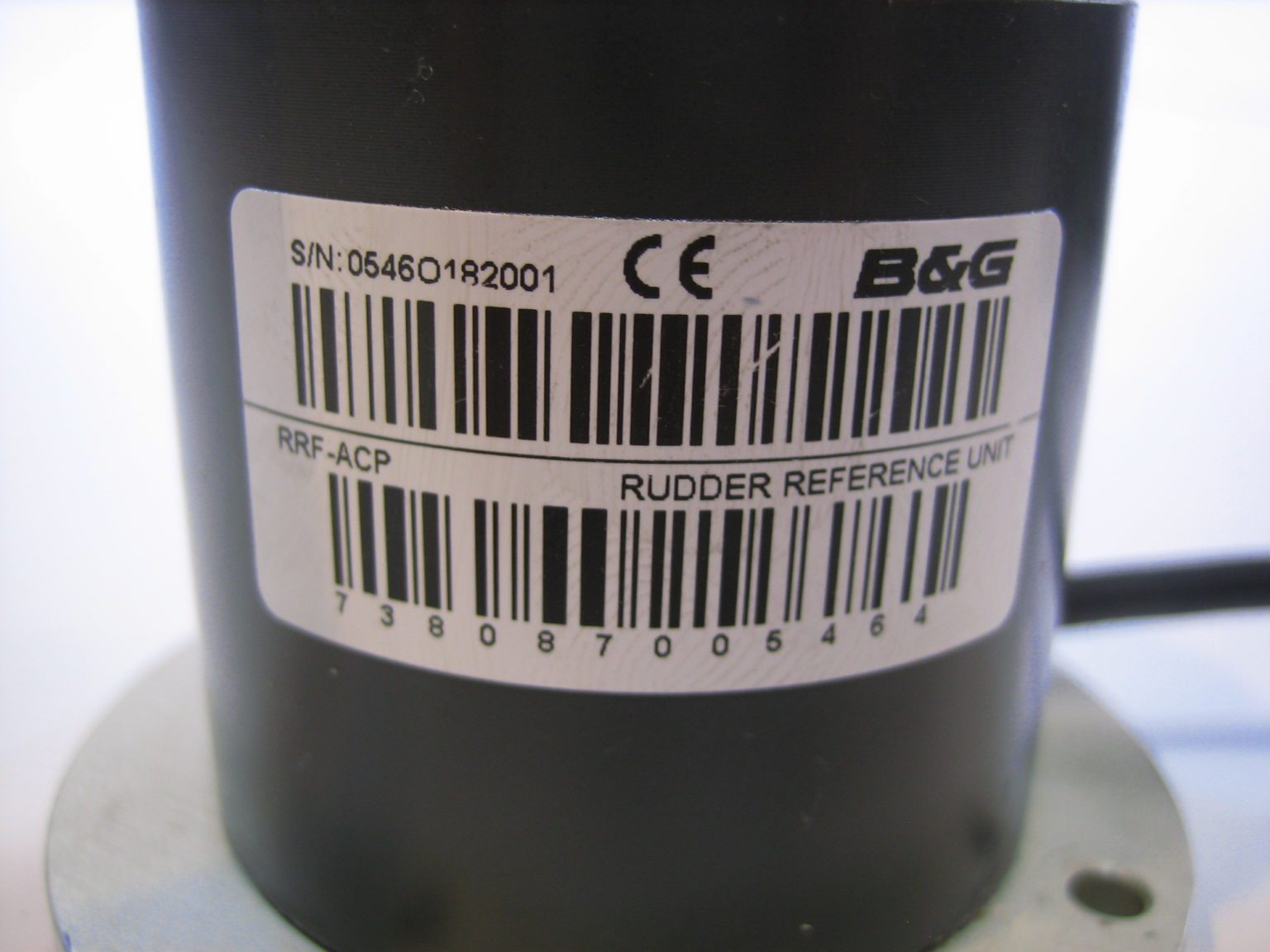 B&G ~ RRF-ACP ~ Boat Rudder Reference Unit ~ Great Shape ~ Free ...