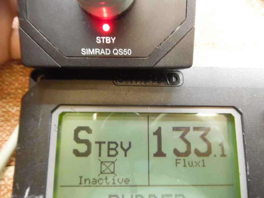 Simrad QS50 Quick Stick Non Follow Up Steering Lever 22089494 Good Cond ...