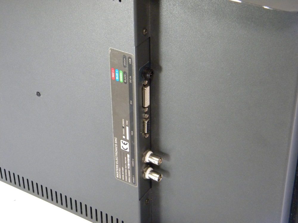 Masters Electronics 17'' Glass Bridge Monitor - M17-4LGP + DVI+VGA ...