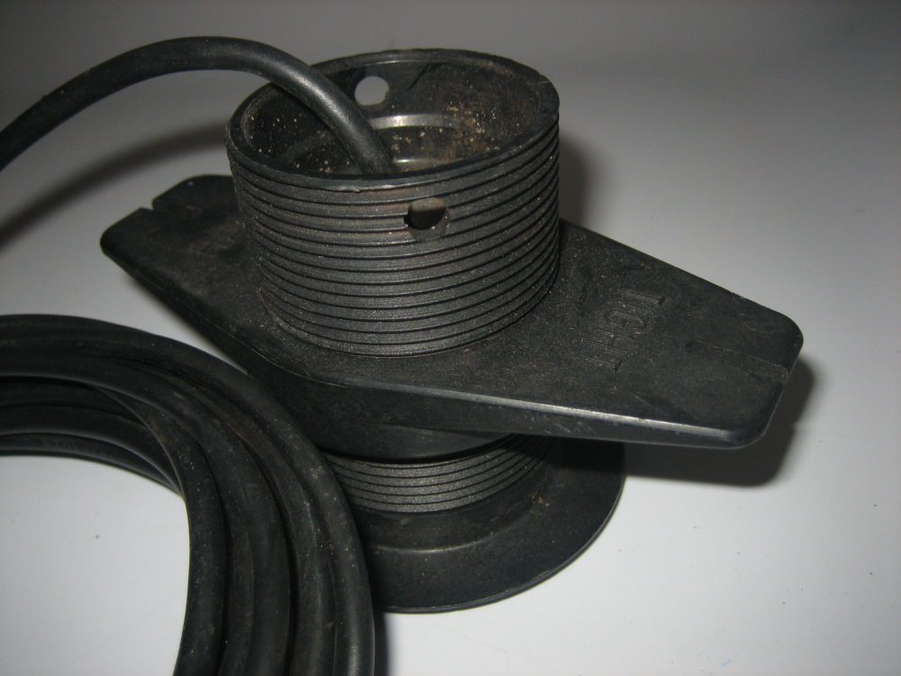 Radarsonics 120 kHz Thru-Hull Transducer - Sitex? With Depth and Temp ...