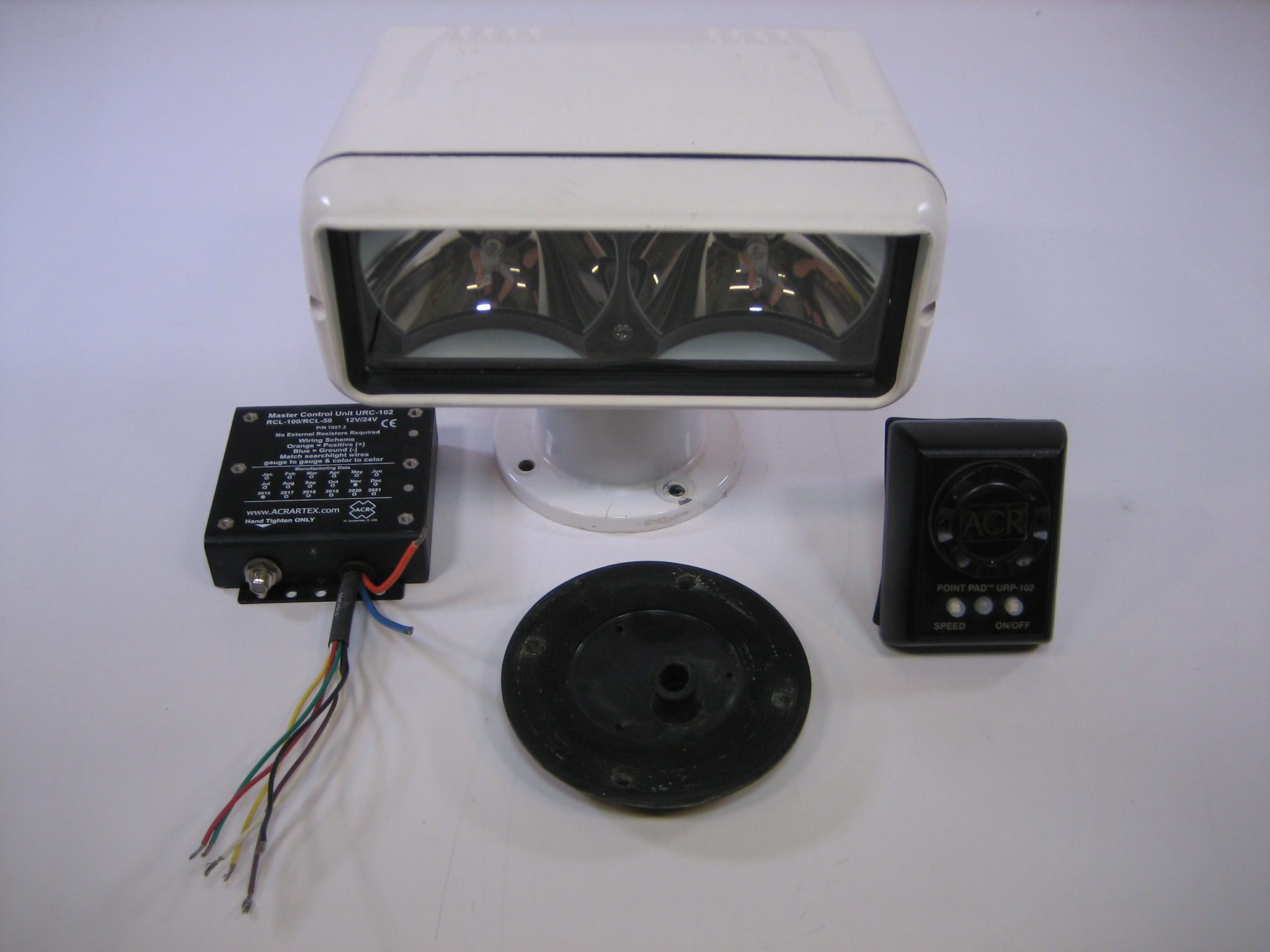 ACR RCL-100D Remote Control 24V Search Light Tested URP-102 URC-102 ...