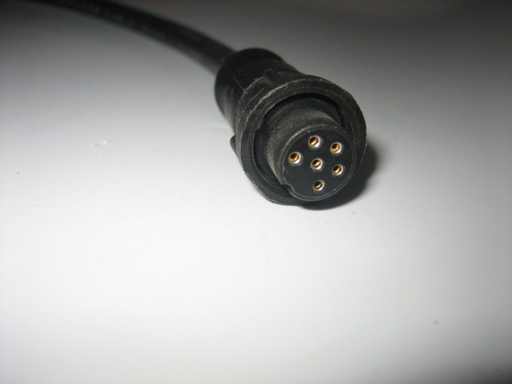 Marine Sensor Cable Transducer Adapter Cable - 6-Pin Female To 8-Pin ...