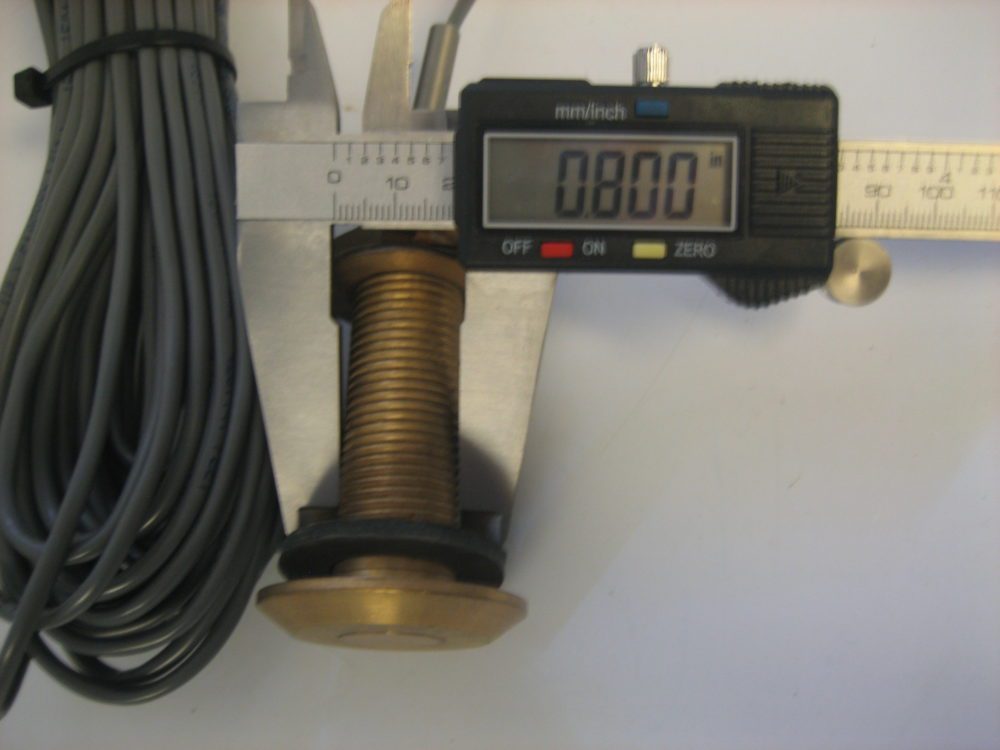 Bronze Marine Thru-Hull Universal 10k Ohm Temperature Temp Sensor - NEW ...