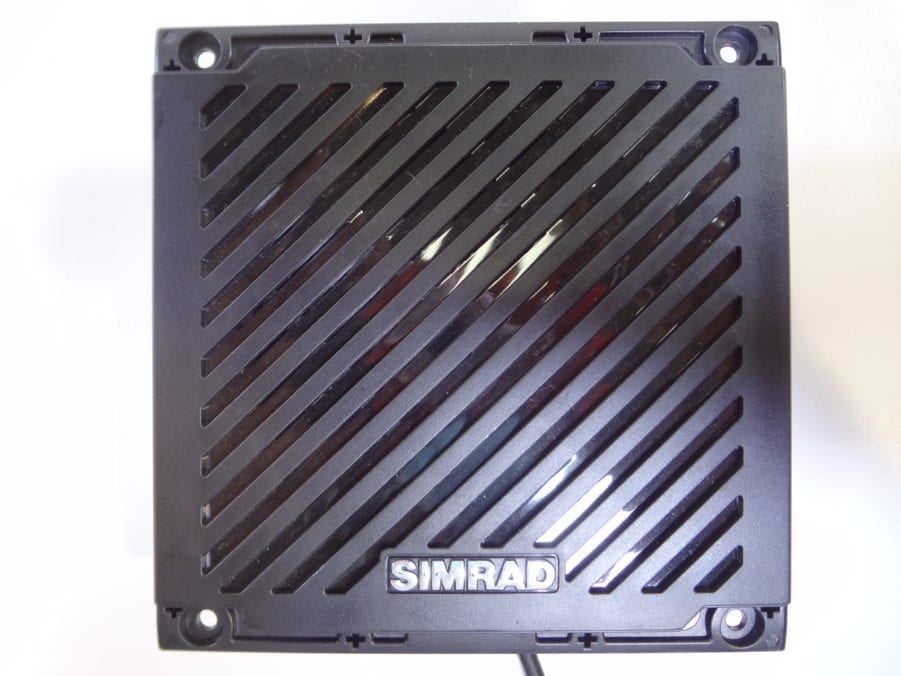 Simrad RS80 VHF/FM Radio Transceiver Unit External Speaker Only Tested ...