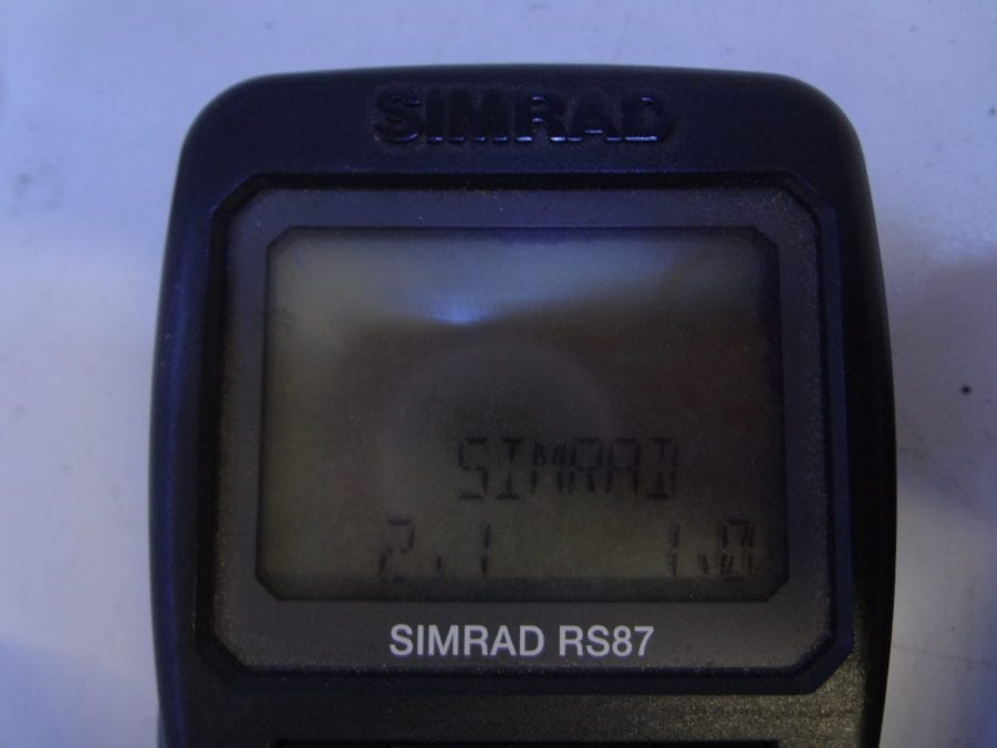 Simrad RS80 Marine VHF Radio Transceiver Processor Unit Only Tested and ...