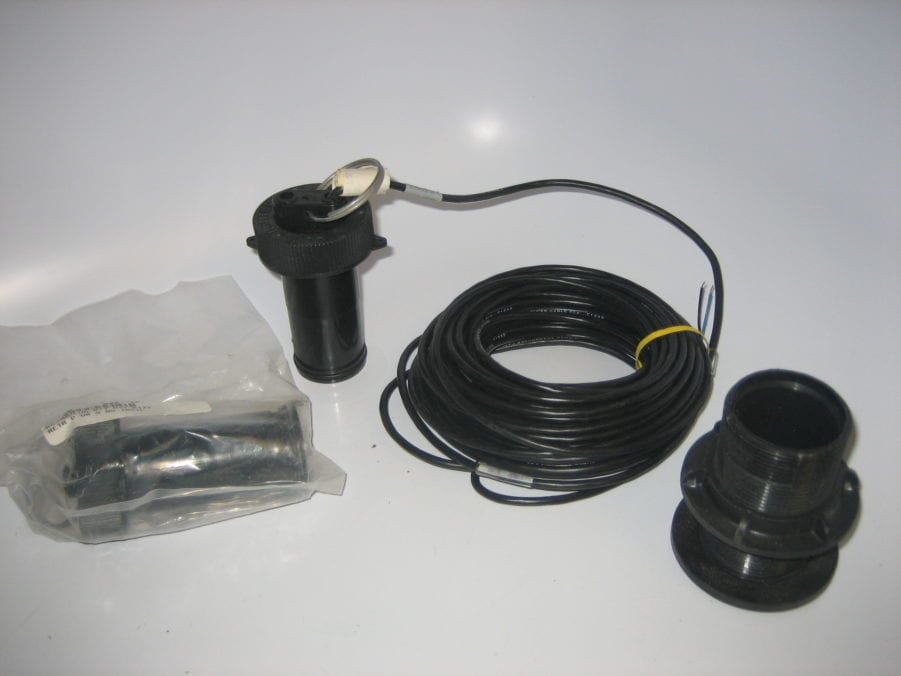 B&G SEN-DEPTH-H *NEW Plastic 170khz Thru-Hull Depth Transducer f/ Hydra ...
