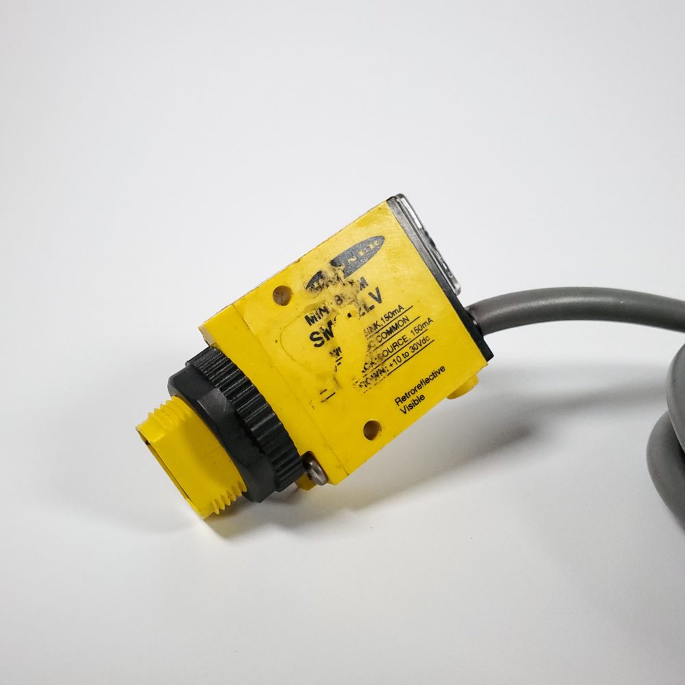 Banner SM312LV Mini-Beam Non-Polarized Retroreflective Visible Red ...