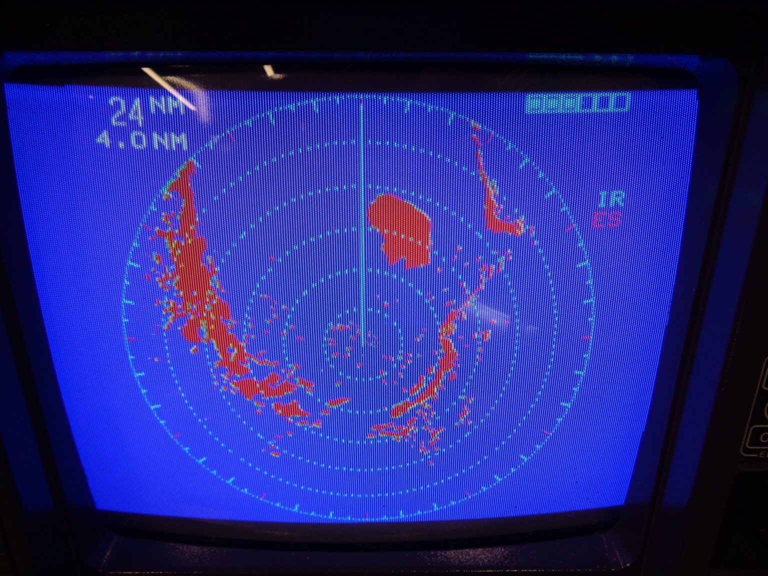 Furuno FCR-904 / RDP-050 CRT Radar Color 10" Display - TESTED! - Max ...