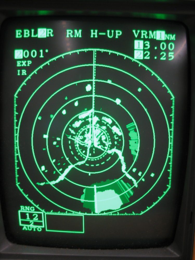 Raytheon R41xx Raster Scan CRT DISPLAY ONLY - M92548 - f/ M92542 Radar ...