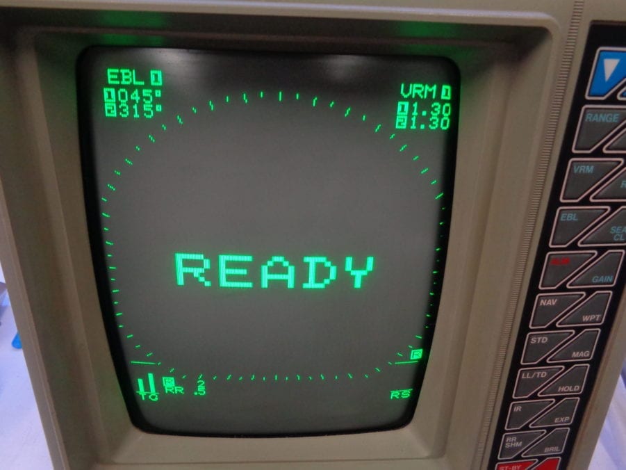 Raytheon R40 / M88339 Raster Scan CRT 10" DISPLAY f/ M88340 RADAR - Max ...