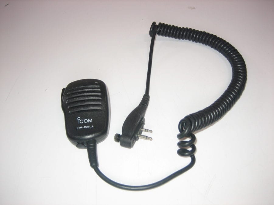 Icom *GENUINE OEM* HM-158LA Hand Speaker Mic - Excellent Condition ...
