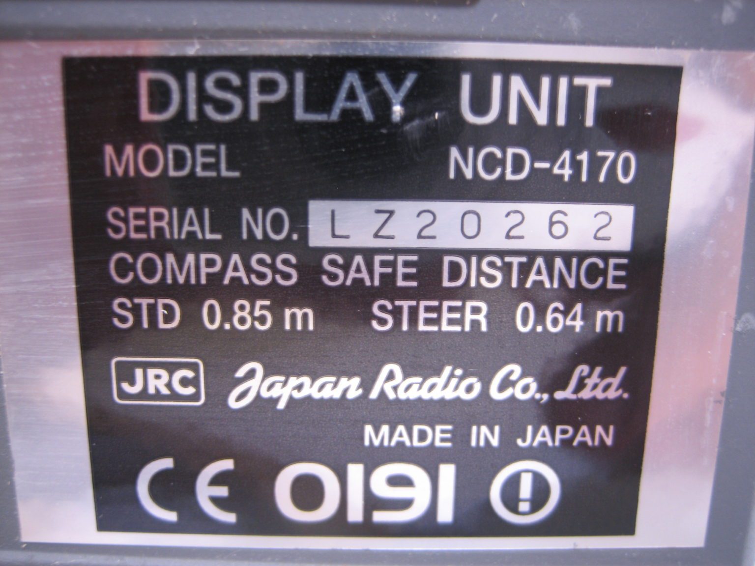 JRC JMA-2300 Series Raster Scan Radar Display Tested - Max Marine ...