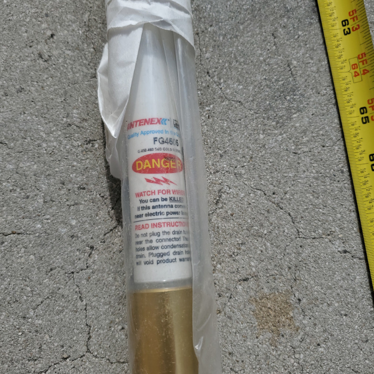 Laird Antenex FG4505 450-460MHz 7dBi 7' HF/ Omnidirectional VHF Antenna ...