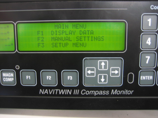 Northrop Grumman/Sperry Marine Boat NAVITWIN III Compass Monitor- Free ...