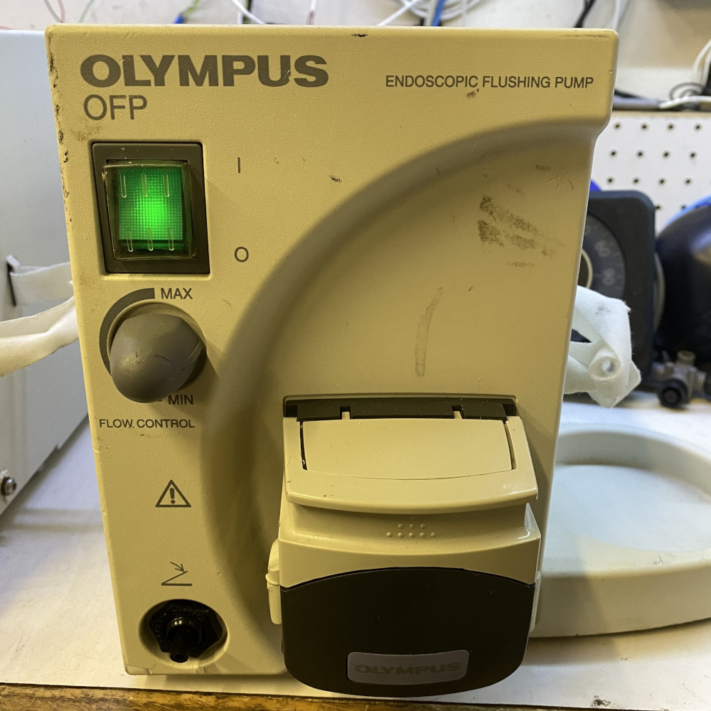 Olympus KeyMed OFP Endoscopic Flushing Pump *LOT OF 2* - FOR PARTS/AS ...