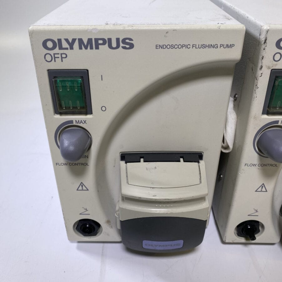 Olympus KeyMed OFP Endoscopic Flushing Pump *LOT OF 2* - FOR PARTS/AS ...