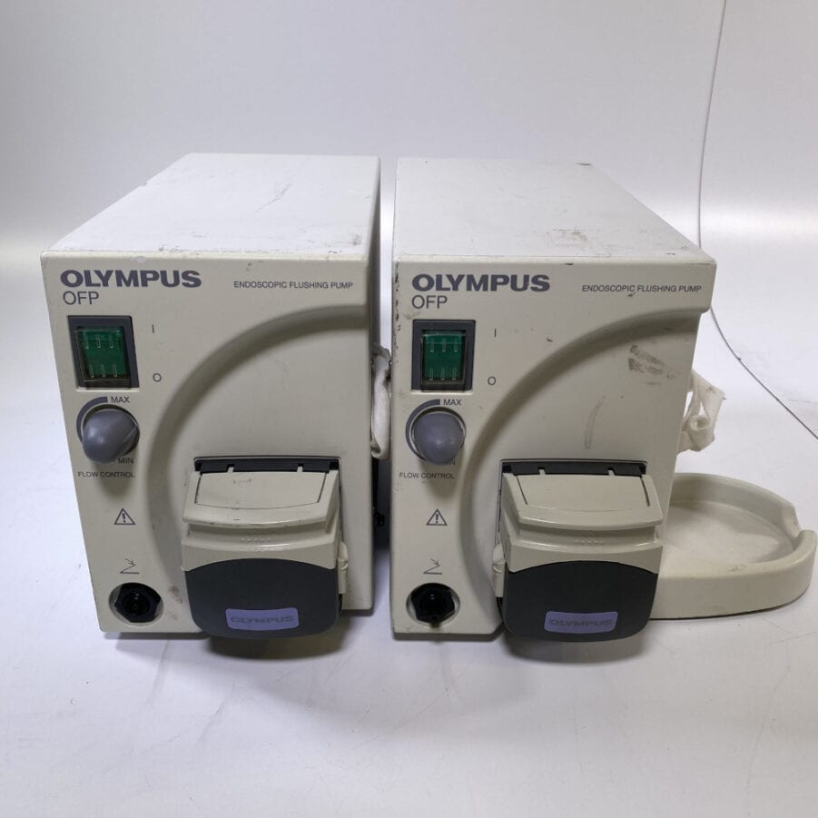 Olympus KeyMed OFP Endoscopic Flushing Pump *LOT OF 2* - FOR PARTS/AS ...