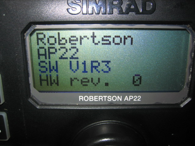 Simrad AP22 Autopilot Control Head - New LCD-90 DAY WARR 22085849 - Max ...