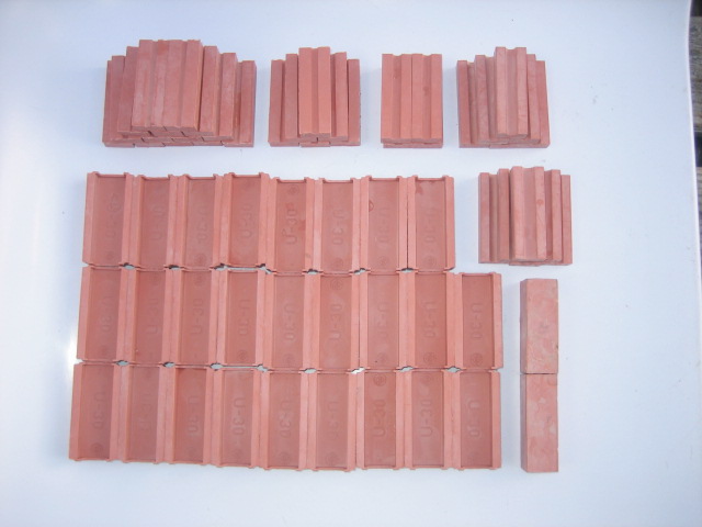 MCT Brattberg Lot of U-30 U-Blocks with Assorted Inserts - 62 Pieces ...