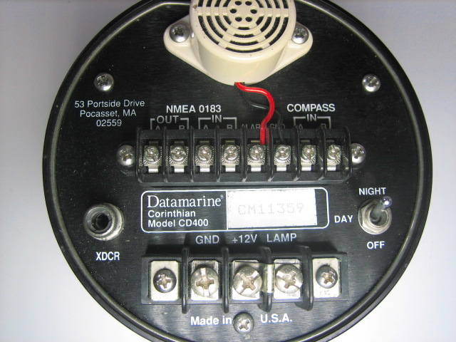 Datamarine CD400 DMI Depth Corinthian Performance Series Gauge Display ...