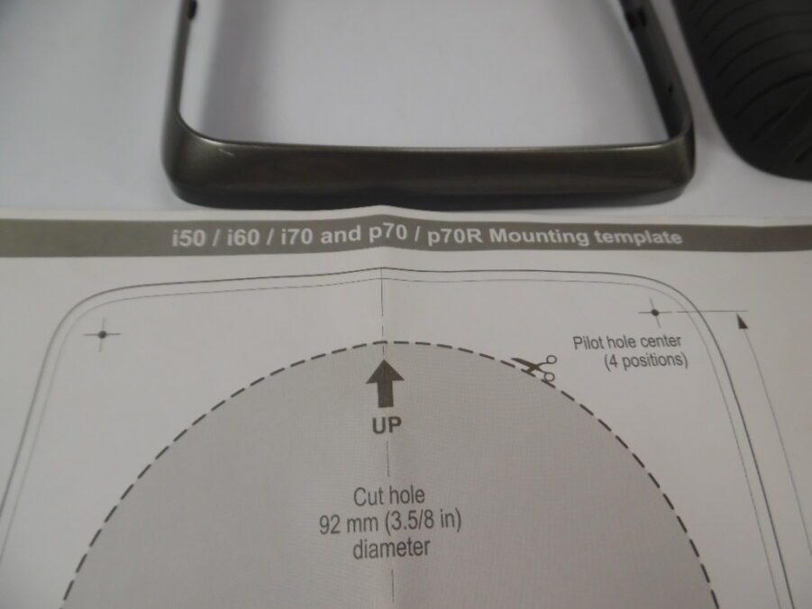 Raymarine P70 P70R i70 A/C/E Style Sun Cover, Trim, Foam Gasket, and ...