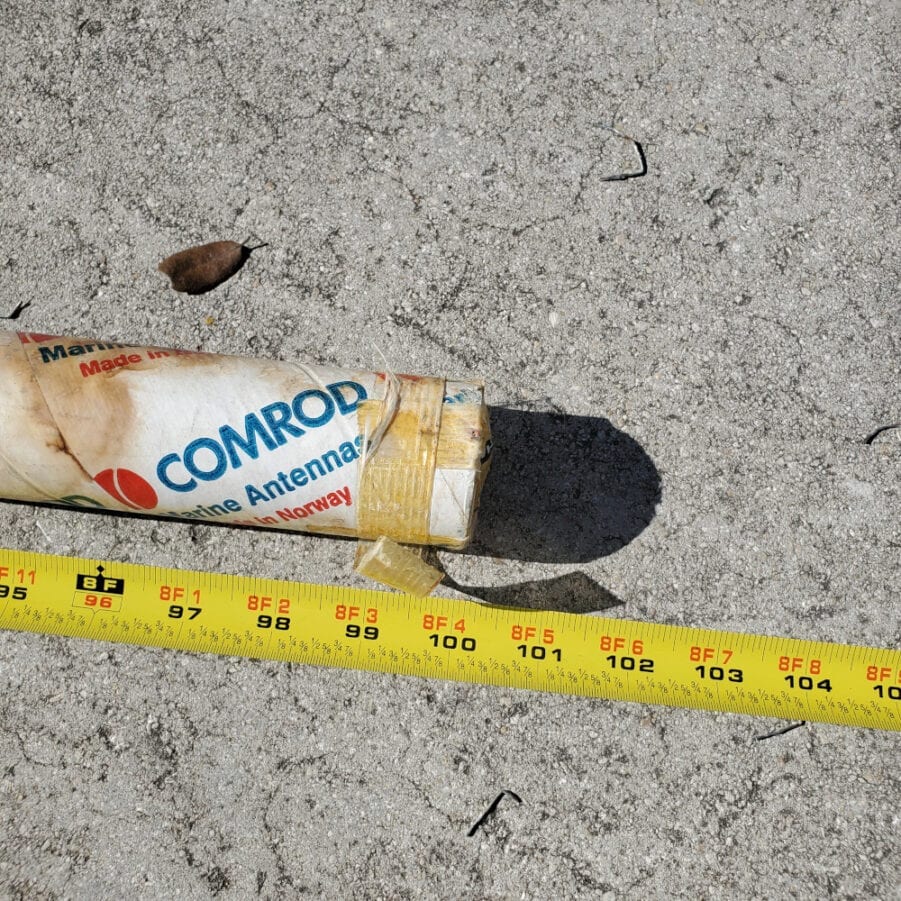 Comrod AV60BI8 - 8' 6dB VHF Marine Grade Boat Antenna - NEW OLD STOCK ...