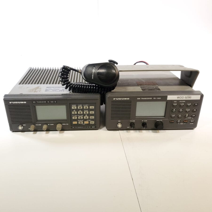 Furuno FS-1503 & FS-1562 HF Marine SSB Radios w/ 1 Hand Mic - Parts Lot ...