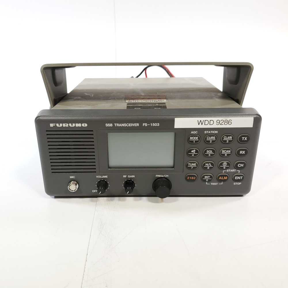 Furuno FS-1503 & FS-1562 HF Marine SSB Radios w/ 1 Hand Mic - Parts Lot ...