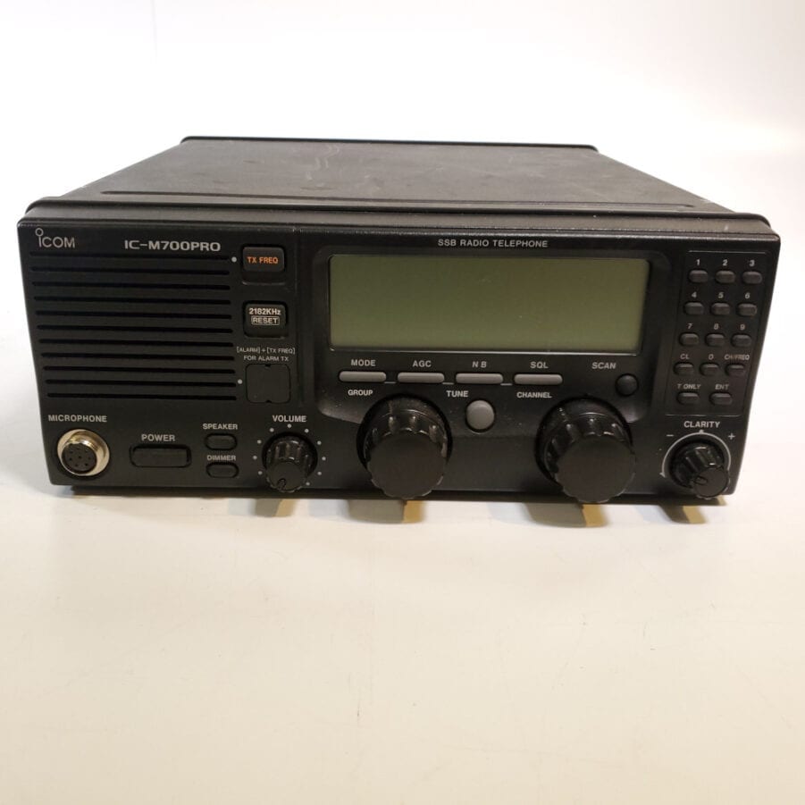 Icom IC-M700Pro Dual Single Side Band Radio w/ AT-130 Tuner - Parts Lot ...