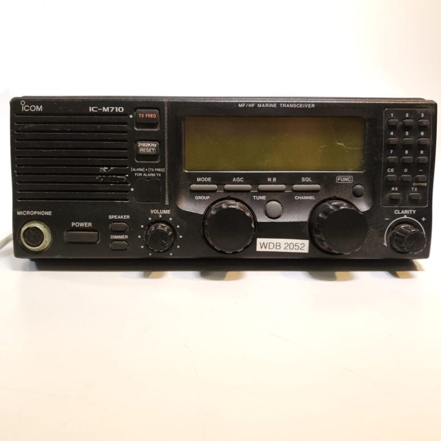 Icom IC-M710 HF Marine SSB Radios and Transceiver w AutoTuners - Parts Lot - Max Marine Electronics