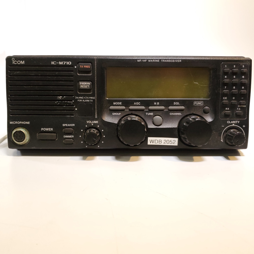 Icom IC-M710 HF Marine SSB Radios and Transceiver w AutoTuners - Parts ...