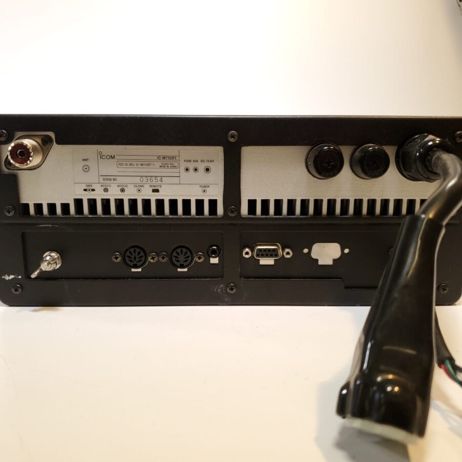 Icom IC-M710 HF Marine SSB Radios and Transceiver w AutoTuners - Parts ...