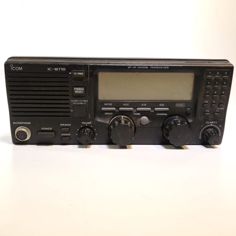 Icom IC-M710 HF Marine SSB Radios and Transceiver w AutoTuners - Parts ...
