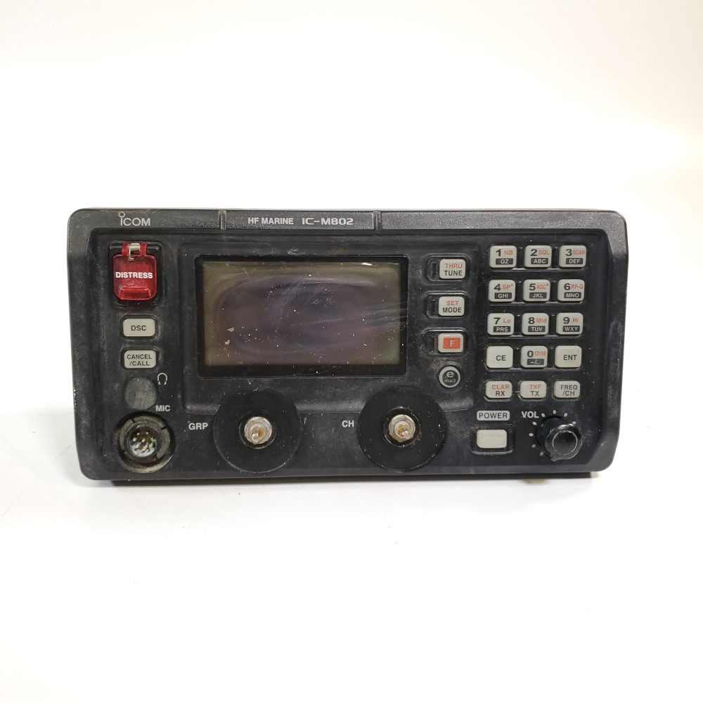 Icom IC-M802 HF Marine SSB Radios and IC-M802 Transceivers - Parts Lot ...