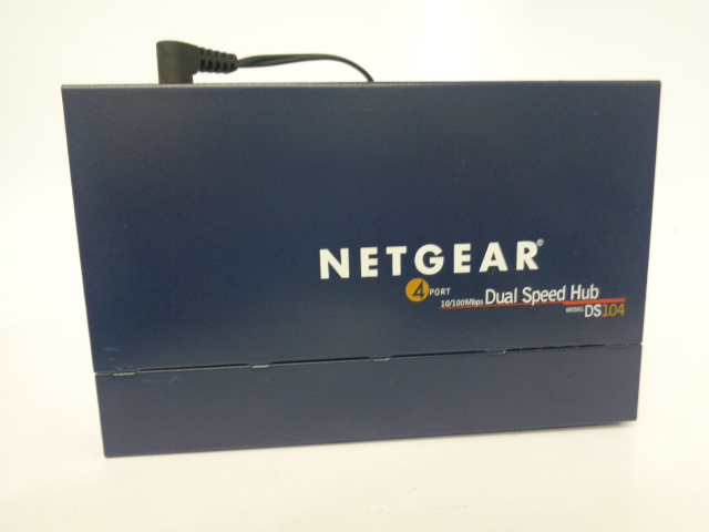 Netgear DS104 4-Port Dual Speed Hub 10/100 Mbps - Free US Shipping ...