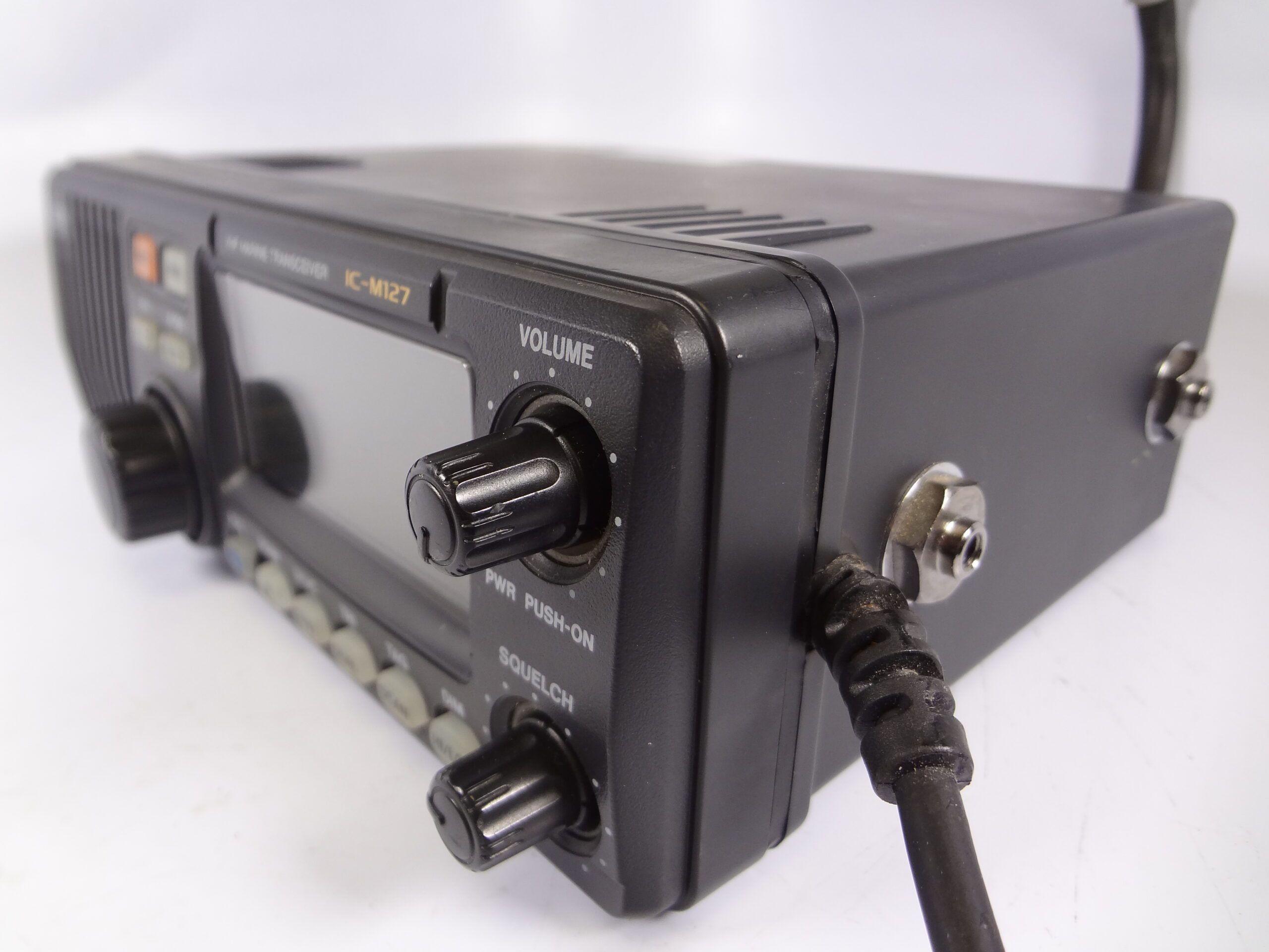 Icom IC-M127 VHF/FM Radio Marine Transceiver Unit w/ LCD REBUILT ...