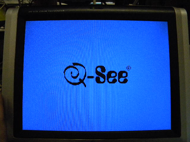 Q-See 10.4'' TFT LCD Color Monitor JV-M104EA w/ Power&Bracket F/ Parts ...