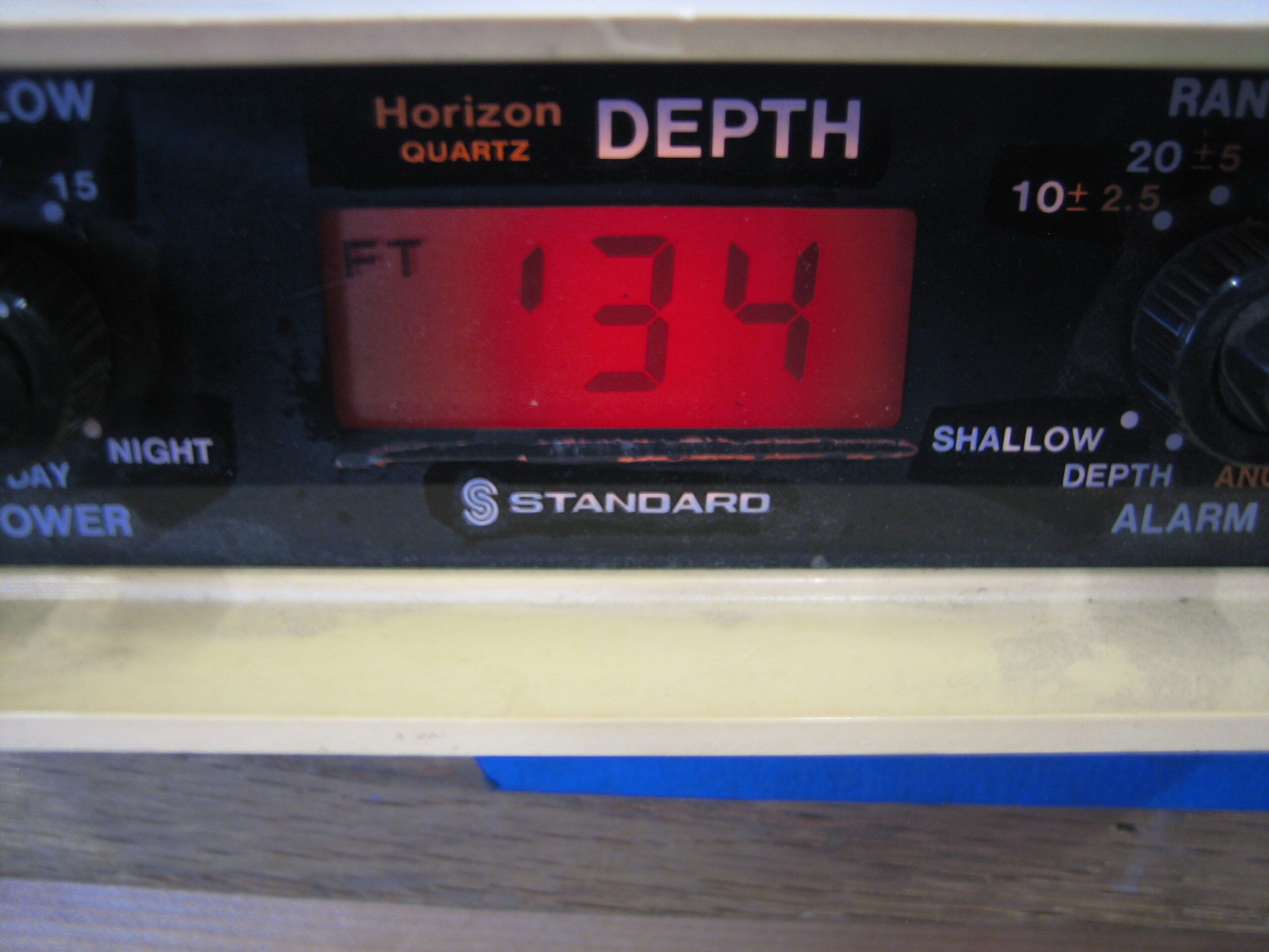 Standard Communications Model DS-20 Boat Depth Sounder - Tested - Max ...