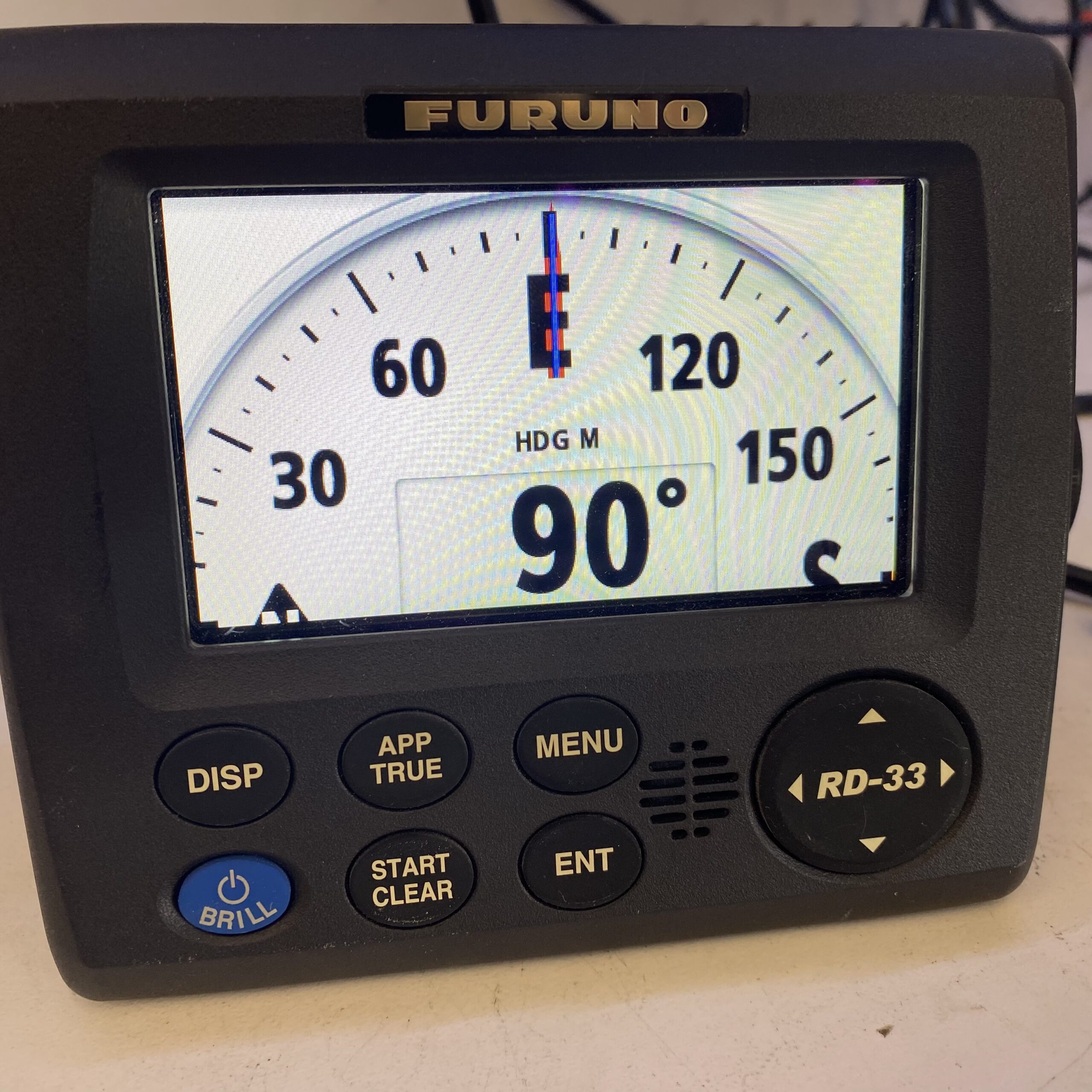 KVH Industries Azimuth 1000 01-0148-01 White Fluxgate Compass TESTED ...