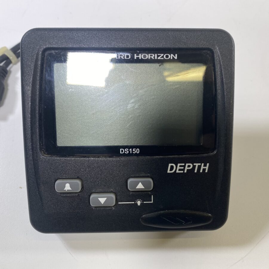 Standard Horizon Digital Depth Sounder DS150 BENCH TESTED - Rebuilt LCD ...