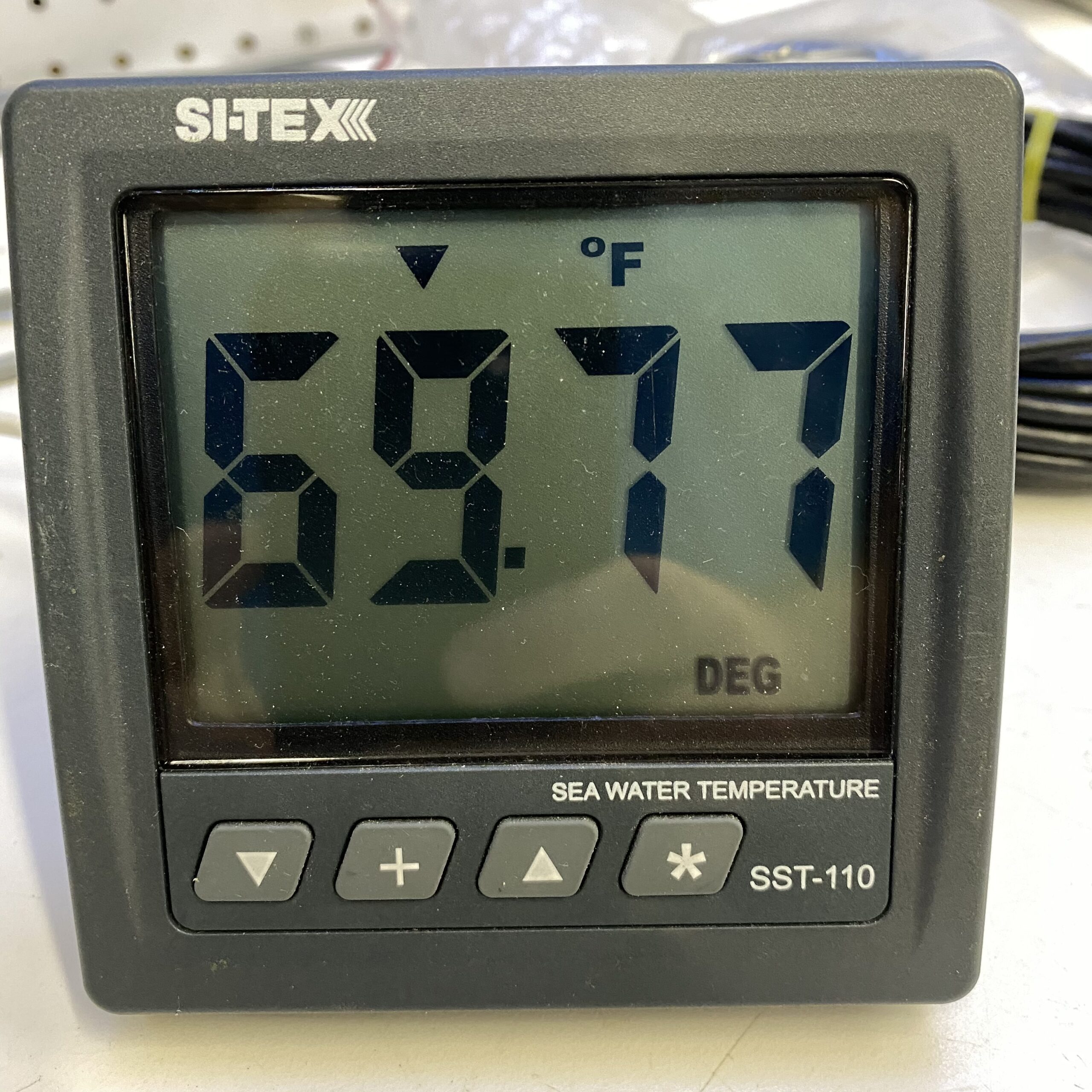 Si-tex SST-110 Sea Water Temperature Instrument Display - TESTED - Max ...