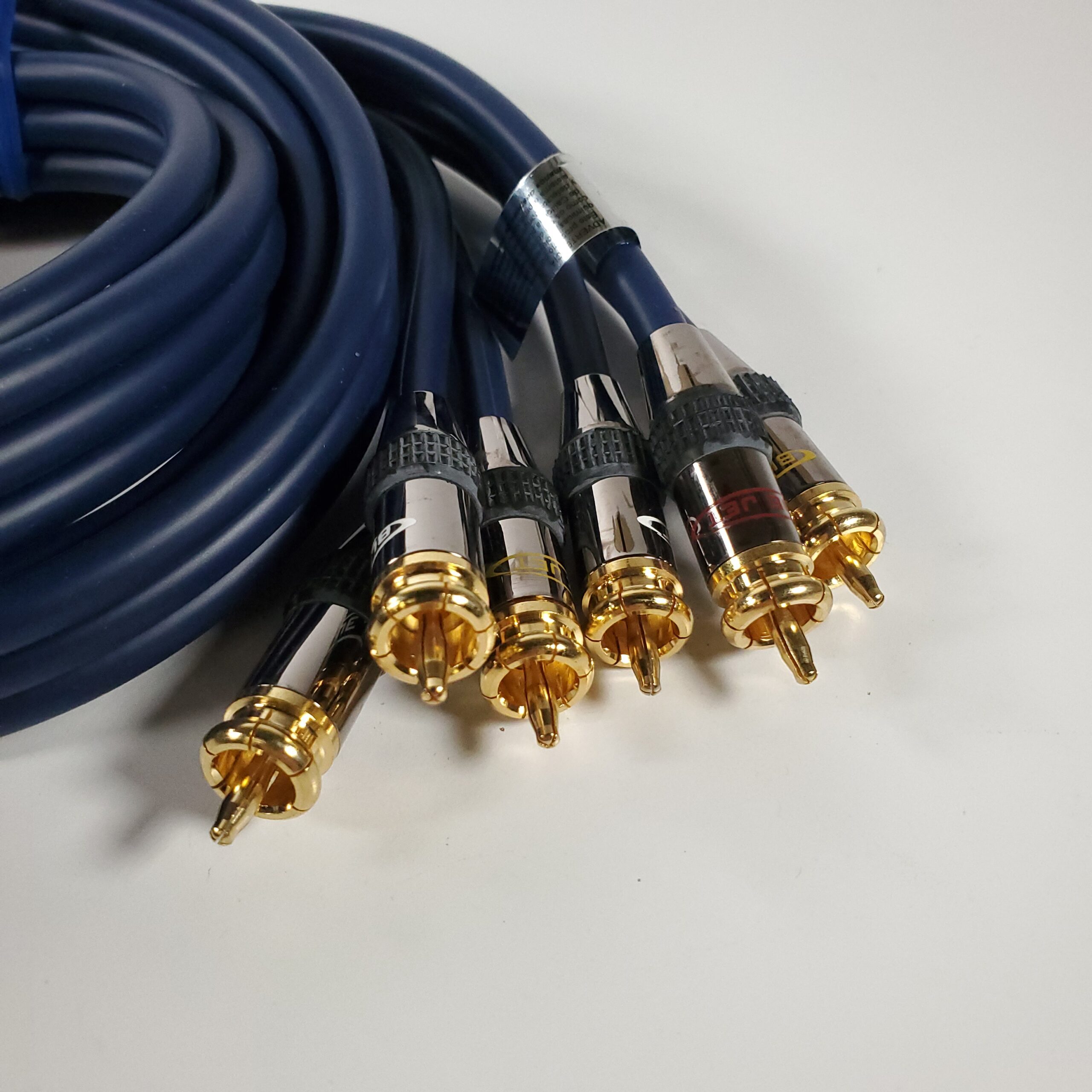 Vanco Blue Jet - High Performance Low Loss Composite Audio Video RCA ...