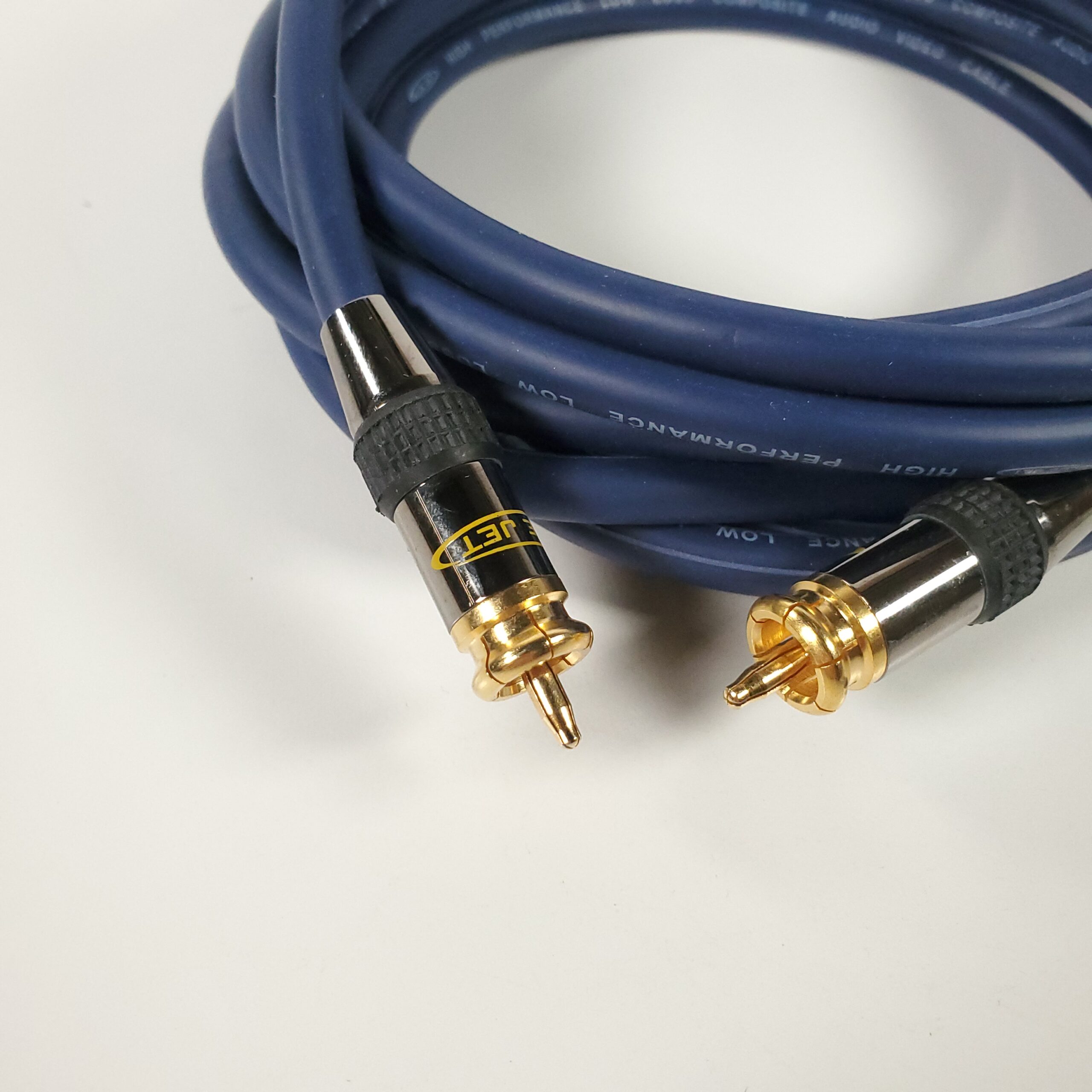Vanco Blue Jet High Performance Low Loss Composite RCA Audio Video ...
