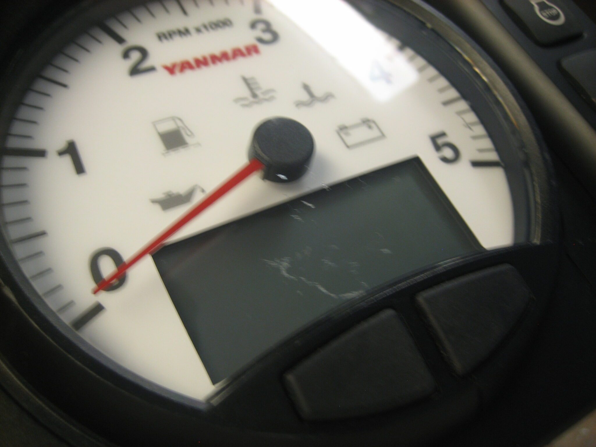 Yanmar 164100-30110 B25 Medallion Metric Control Panel w/Tachometer ...