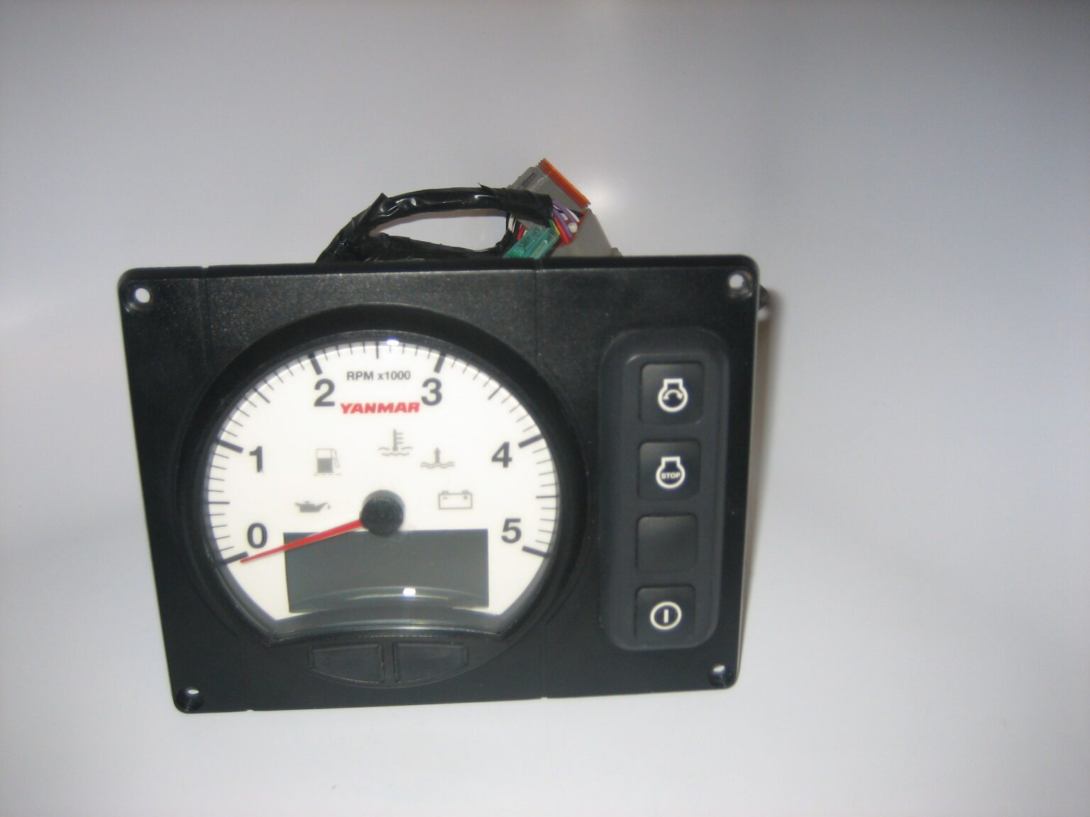Yanmar 164100-30110 B25 Metric Medallion Control Panel w/Tachometer ...
