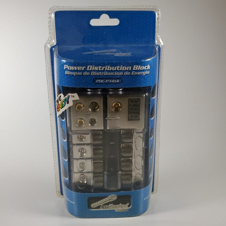 Audiopipe PDC-P1414 - Eye Candy 12V AGU Fuse Power Distribution Block ...