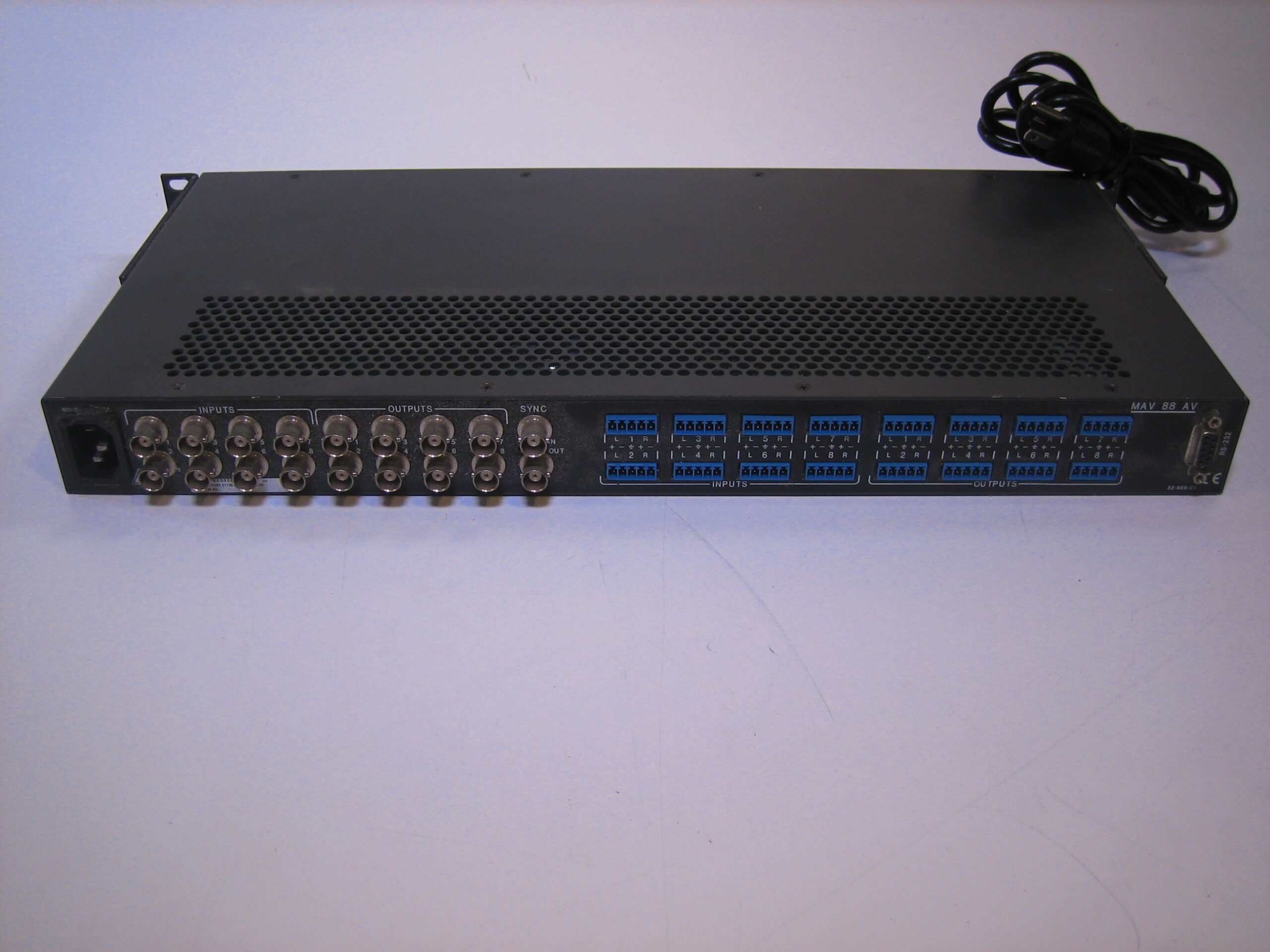 Extron - MAV 88 AV ~ AV Matrix Switcher - Max Marine Electronics